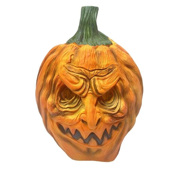 Unbranded | Holiday | Doublesided Pumpkin Head Halloween Mask Creepy ...